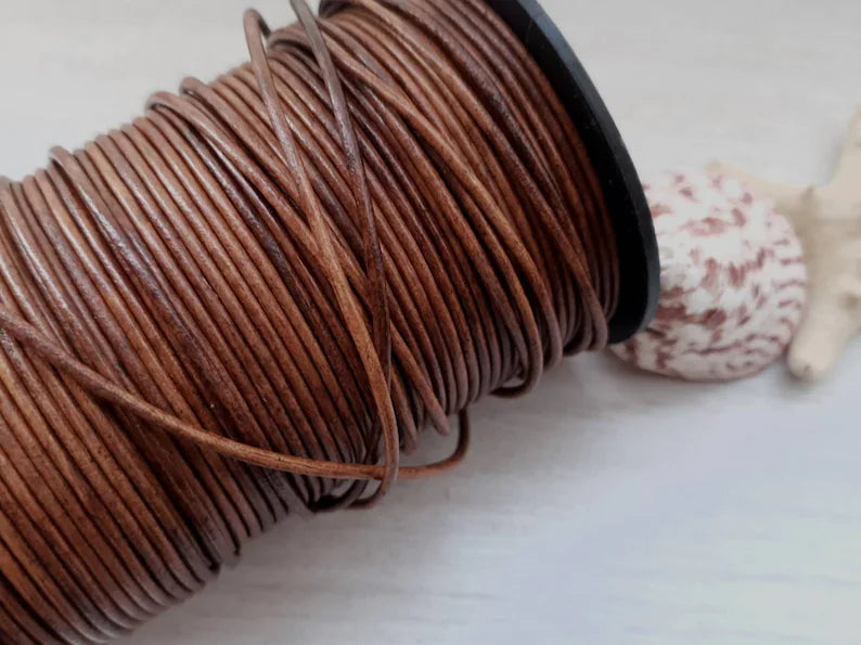 2mm Leather Cord – Troubles Supplies